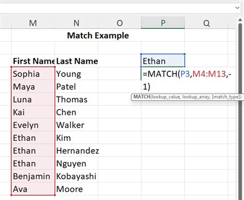 Excel Match Syntax Excel Match In Cells Ajratw