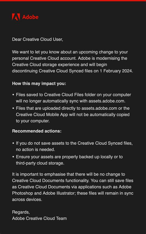 Adobe Discontinuation Of Creative Cloud Synced Files Does This Mean Lightroom The