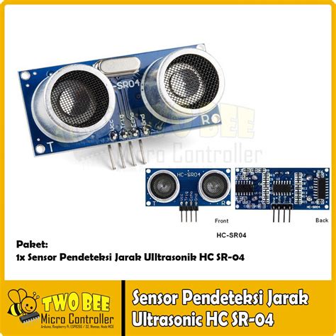 Jual Sensor Ultrasonic HC SR Sensor Deteksi Jarak Shopee Indonesia