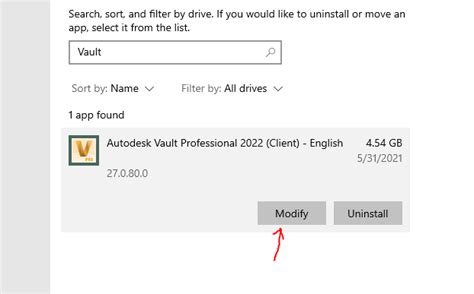 Solved Vault 2022 Modify Installation Missing Vault Tab Autodesk Community