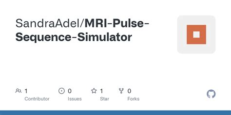 Github Sandraadel Mri Pulse Sequence Simulator