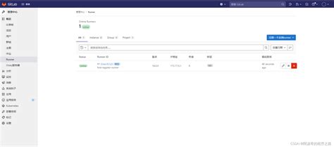 docker部署gitlab runner