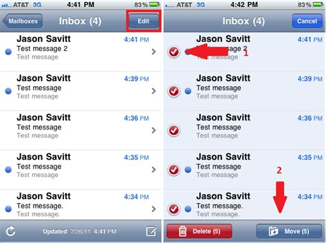 Mobile Whats The Standard Interaction Pattern For Bulk Edit Delete