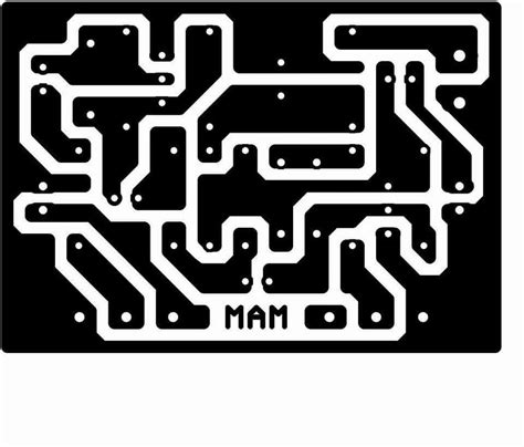 PCB Layout Design Electronic Circuit Subwoofer Amplifier Car Audio Amplifier Class D