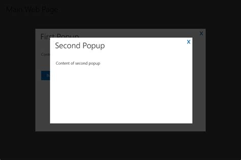 Web Is It Acceptable To Open A Modal Popup On Top Of Another Modal