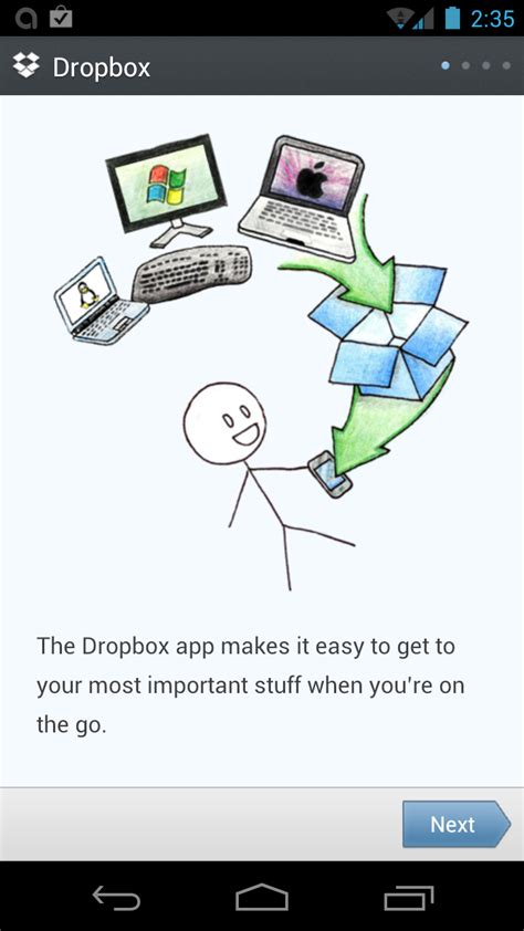 Dropbox For Android Updated For Ics And Available Now In The Android Market