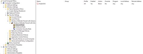 Windows Firewall Rule Through Group Policy Not Detected Stack Overflow