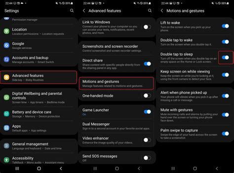 One Ui 30 Feature Focus Double Tap To Sleep Comes To Galaxy Phones Sammobile