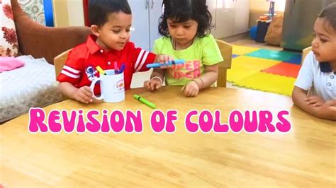 Revision Of Colours Youtube