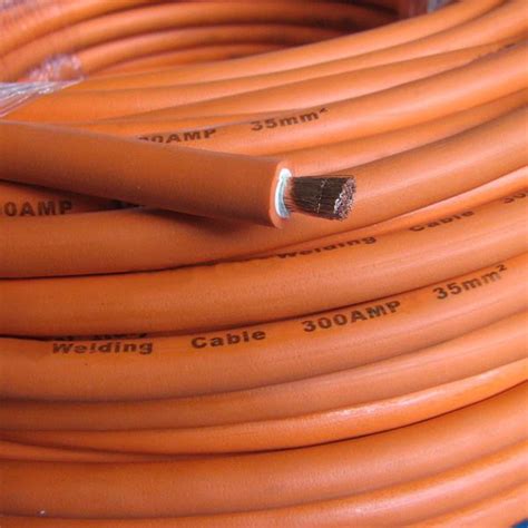 Colored Welding Cable Orange Color 70mm2 Arnoldcable