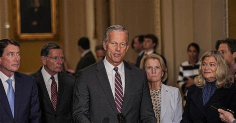 Senadores Republicanos Cuestionan El Plan Fiscal De Donald Trump Tras Su Aprobación En La Cámara