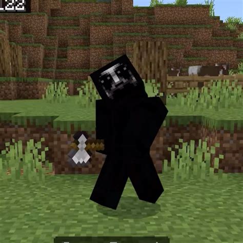 The Knocker • Minecraft Mod The Knocker Minecraft Mod Fanart Cursed