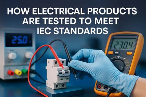How Electrical Products Are Tested To Meet Iec Standards Electrical