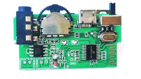 Esptronics 1 Pc Bluetooth Speaker Circuit Module Kit Board For Diy Mini