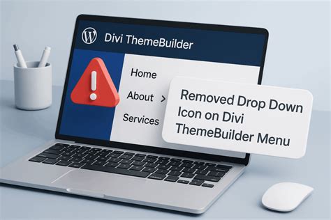 Fix Missing Drop Down Icon In Divi Themebuilder Menu Guide