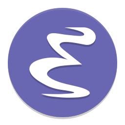 Emacs Icon Papirus Apps Iconpack Papirus Dev Team