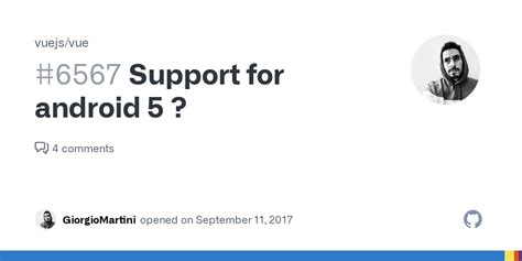 support for android 5 · issue 6567 · vuejs vue · github