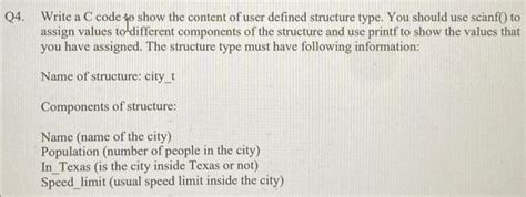 Write A C Code To Show The Content Of User Defined