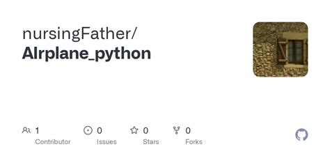 GitHub NursingFather AIrplane Python