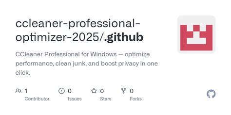 Github Ccleaner Professional Optimizer 2025github Ccleaner