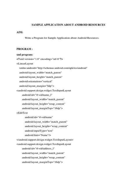 Iiibcaandroid Programming Pdf Table Database Android