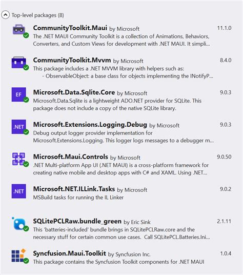 Maui When To Use Microsoft Data Sqlite Over Sqlite Net Pcl Stack