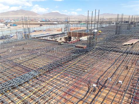 Хөвсгөл аймгийн Мөрөн суманд баригдаж байгаа 480 хүүхдийн хүчин чадал бүхий сургуулийн барилгын