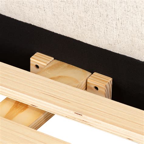 Haiden Bed Plushtone Linen Mobilia