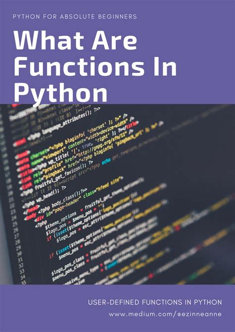 Ezinne Anne Emilia Docs On Linkedin What Are Functions In Python For Beginners