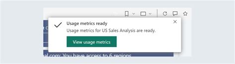Power Bi Usage Metrics