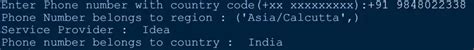 Get Info Of Phone Number Using Python With Source Code Codewithcurious