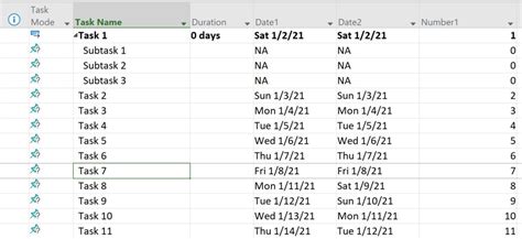 Vba Automatically Adding Subtasks To Microsoft Project From Excel File Stack Overflow