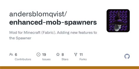 Github Andersblomqvistenhanced Mob Spawners Mod For Minecraft