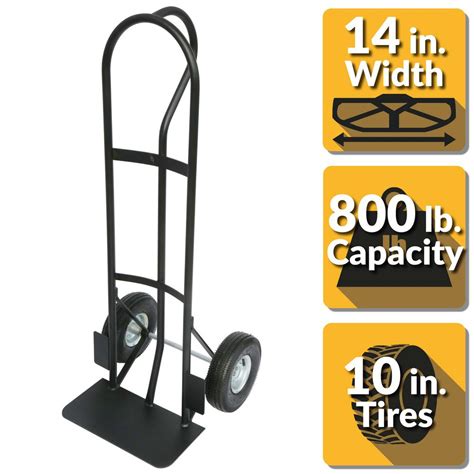 Pneumatic Tires Hand Trucks Moving Supplies The Home Depot