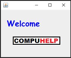 Java Swing JLabel