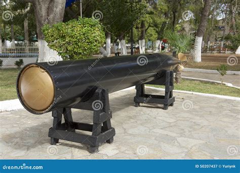 Black Torpedo Stock Image Image Of Color Greece History 50207437