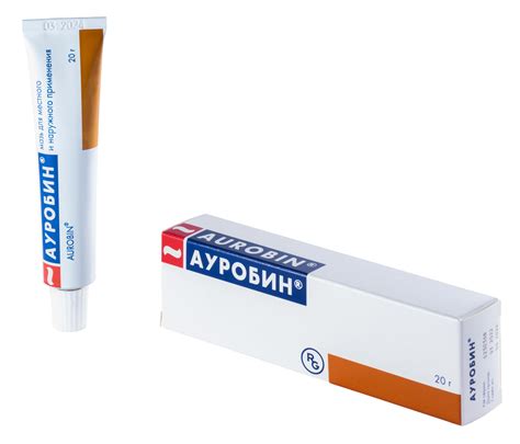 Ауробин® (Преднизолона капроат, декспантенол, Лидокаина гидрохлорид ...
