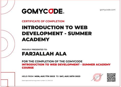 Alaa Farjallah On Linkedin Webdevelopment Gomycode Codingjourney Techeducation Newbeginnings