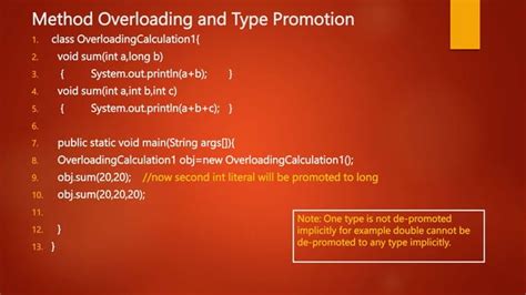Lecture Method Overloading Power Point Presentaion PPT