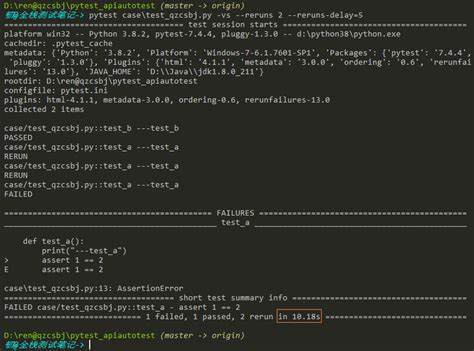 pytest简易教程 pytest常用插件 失败重试pytest rerunfailures 全栈测试笔记 博客园