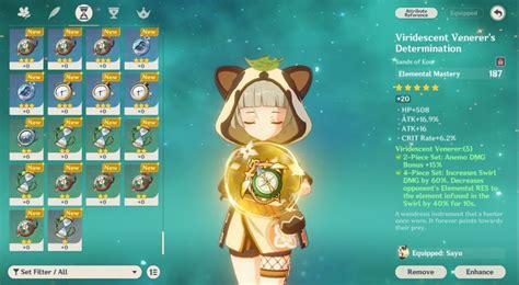 Sayu Genshin Impact Guide For Artifacts Weapons And Skills