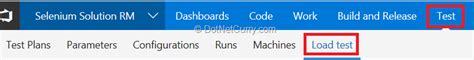 Load Testing In Azure Devops Test Hub Formerly Vsts Dotnetcurry