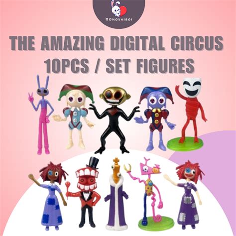 Jual Action Figure Amazing Digital Circus Pomni Jax Gangle Caine