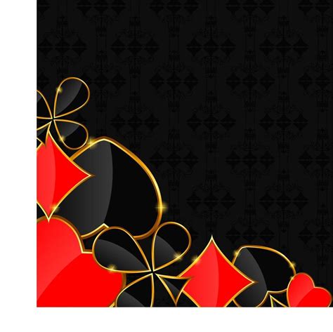 Abstract Background With Card Suits For Design Vector Illustrat Vector Art At Vecteezy