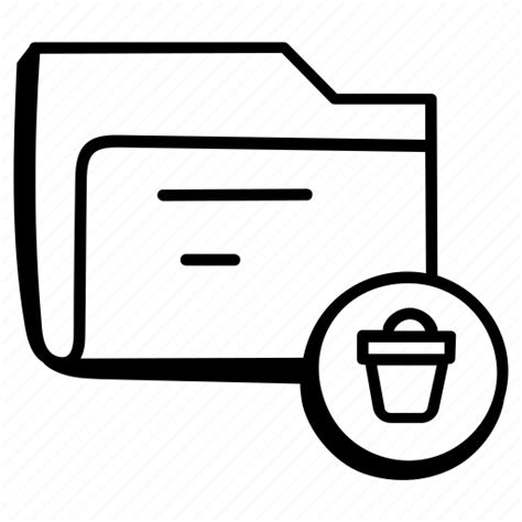 Delete Folder Remove Folder Erase Folder Recycling Folder Eliminate Folder Icon Download