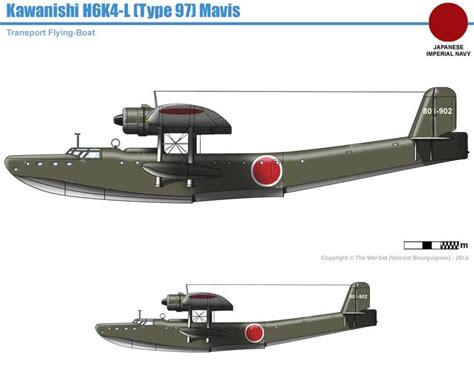 Kawanishi H6k4 L Marvis Wwii Fighter Planes Wwii Airplane Wwii Aircraft