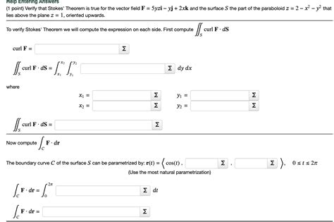 solved now compute ∫c﻿f drthe boundary curve c ﻿of the