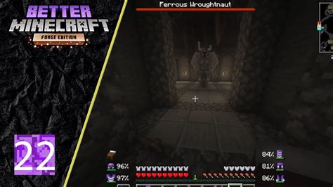Ferrous Wroughtnaut Better Minecraft Indonesia 22 Youtube