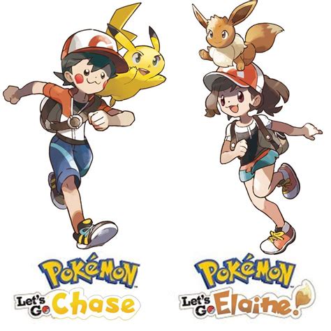 Lets Go Chase Lets Go Elaine Pok Mon Amino