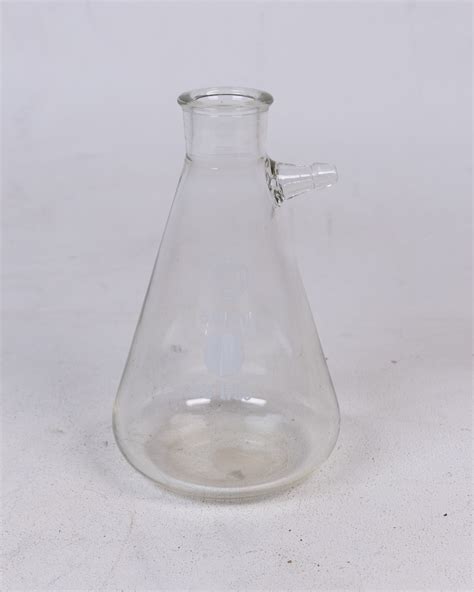 Vintage Pyrex 500ml Erlenmeyer Side Arm Flask On The Square Emporium
